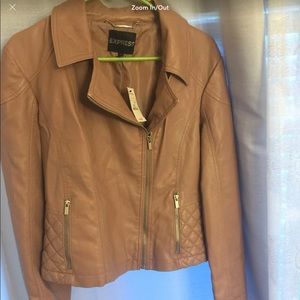 Express | Jackets & Coats | Express Faux Leather Jacket | Poshmark